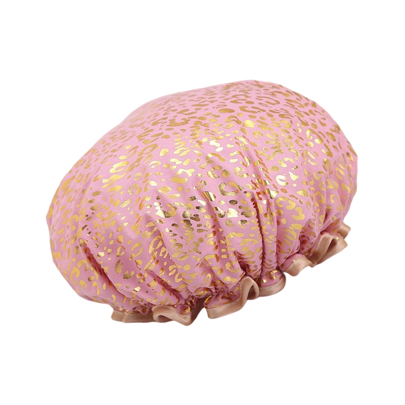 Adjustable Elastic Bath Caps For Women With Double Layer Construction ...