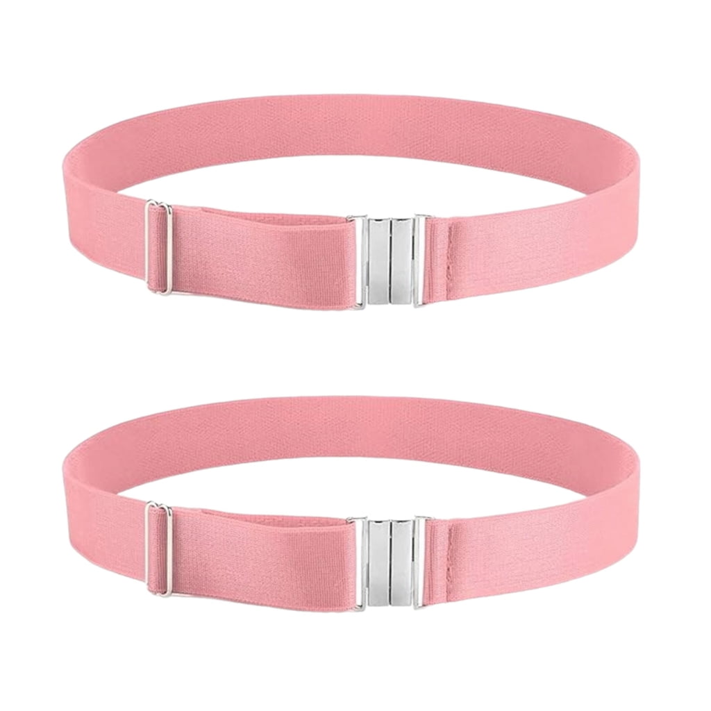 Adjustable Elastic Leg Garter Harness with Metal Buckled Thigh Highs ...