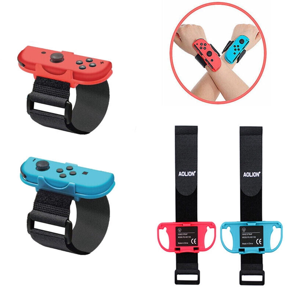 Adjustable Elastic Wrist Bands and Leg Fixing Strap for Switch OLED Joy ...