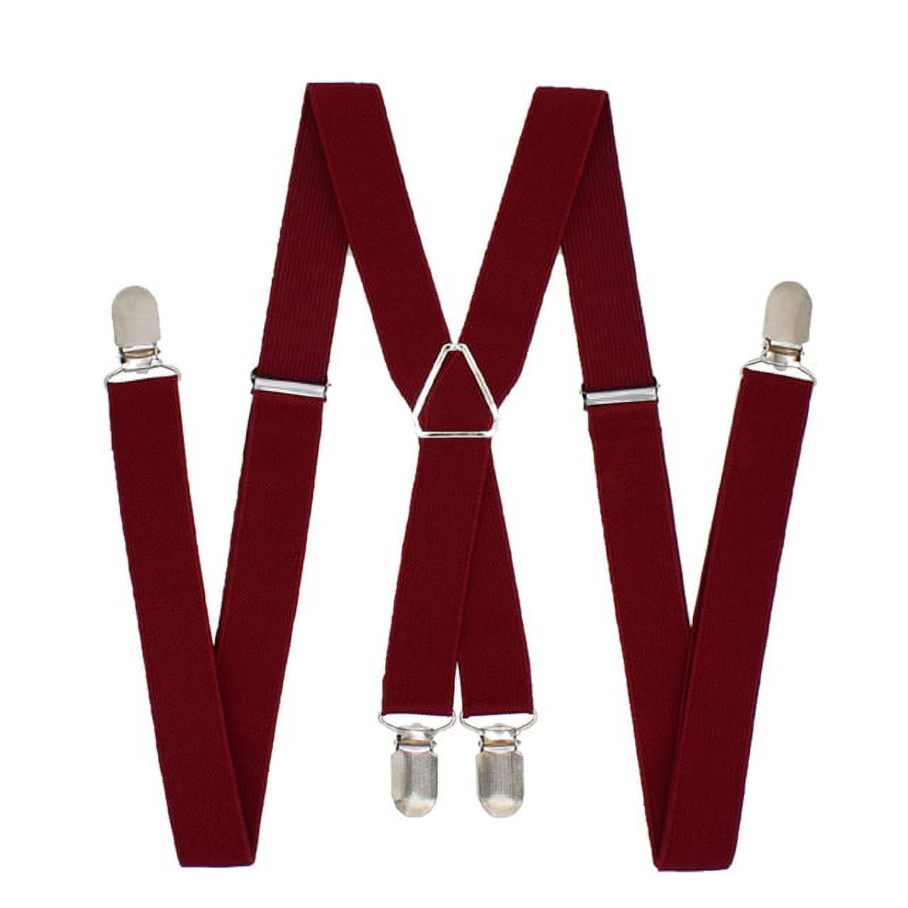 Adjustable Elastic Y Back Style Suspenders for Men and Women With ...