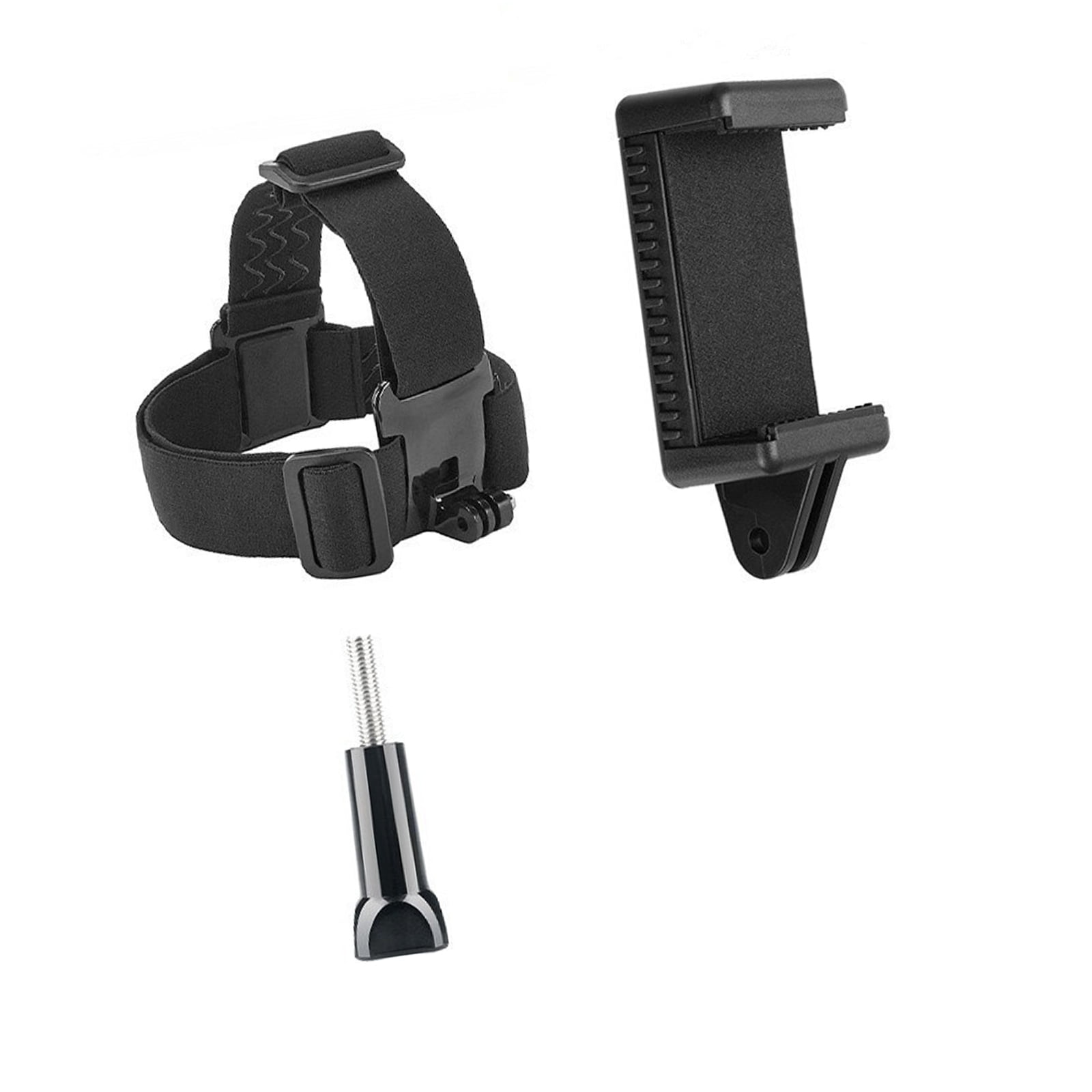 Adjustable Elastics Head Mount For Action Cameras With AntiSlip Secure ...