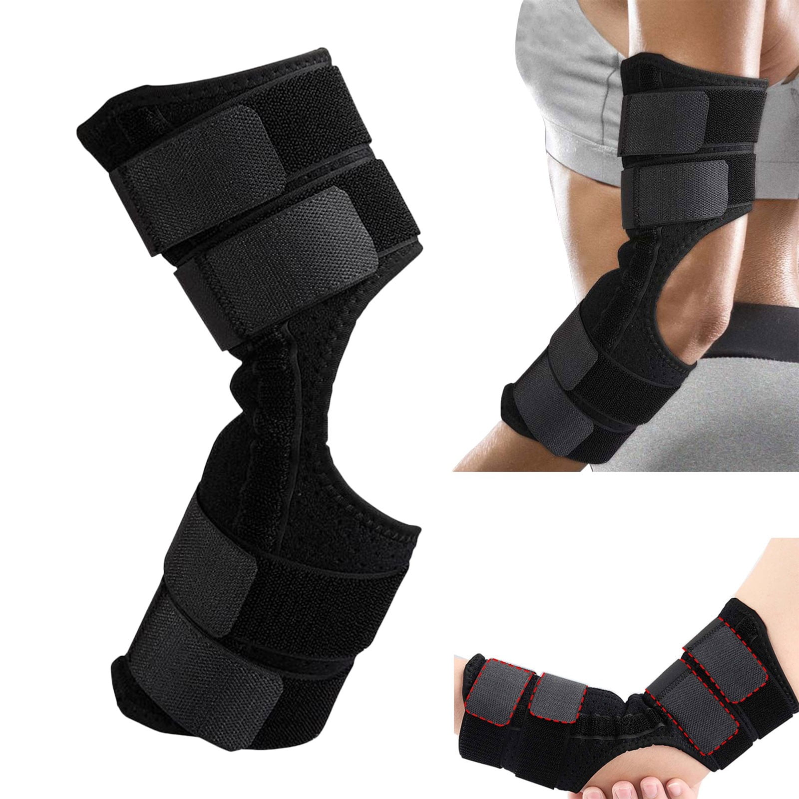 Adjustable Elbow Immobilizer Brace Long Arm Soft Forearm Orthosis ...