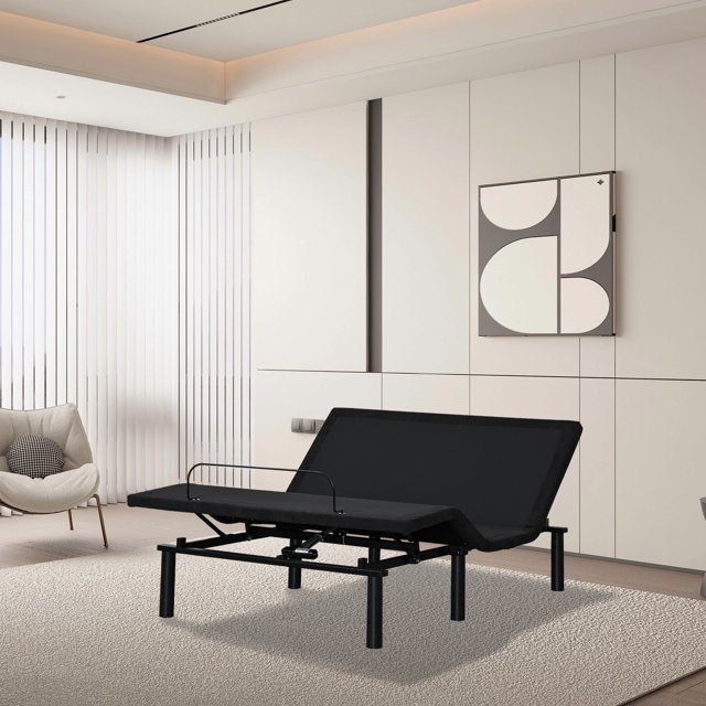 Adjustable Electric Bed Base with Remote Control - Full Size - Zero ...
