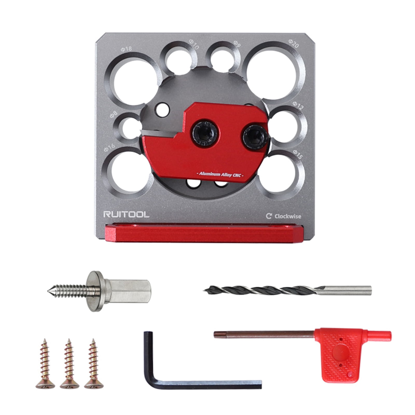 Adjustable Electric Drill Milling Dowel Auxiliary Tool with Carbides ...