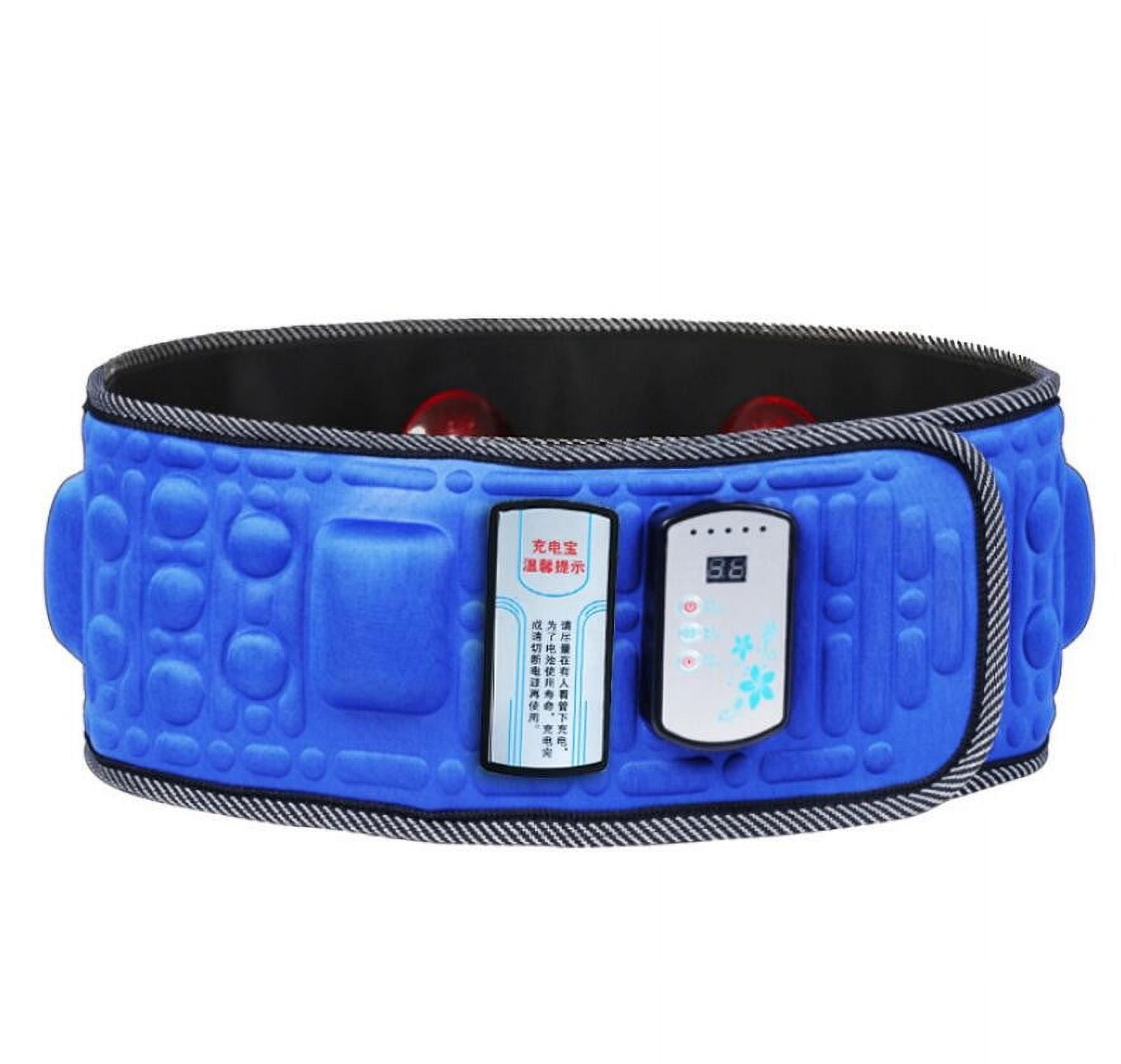 Adjustable Electric Vibration Massage Belt for Waist and Back Pain ...