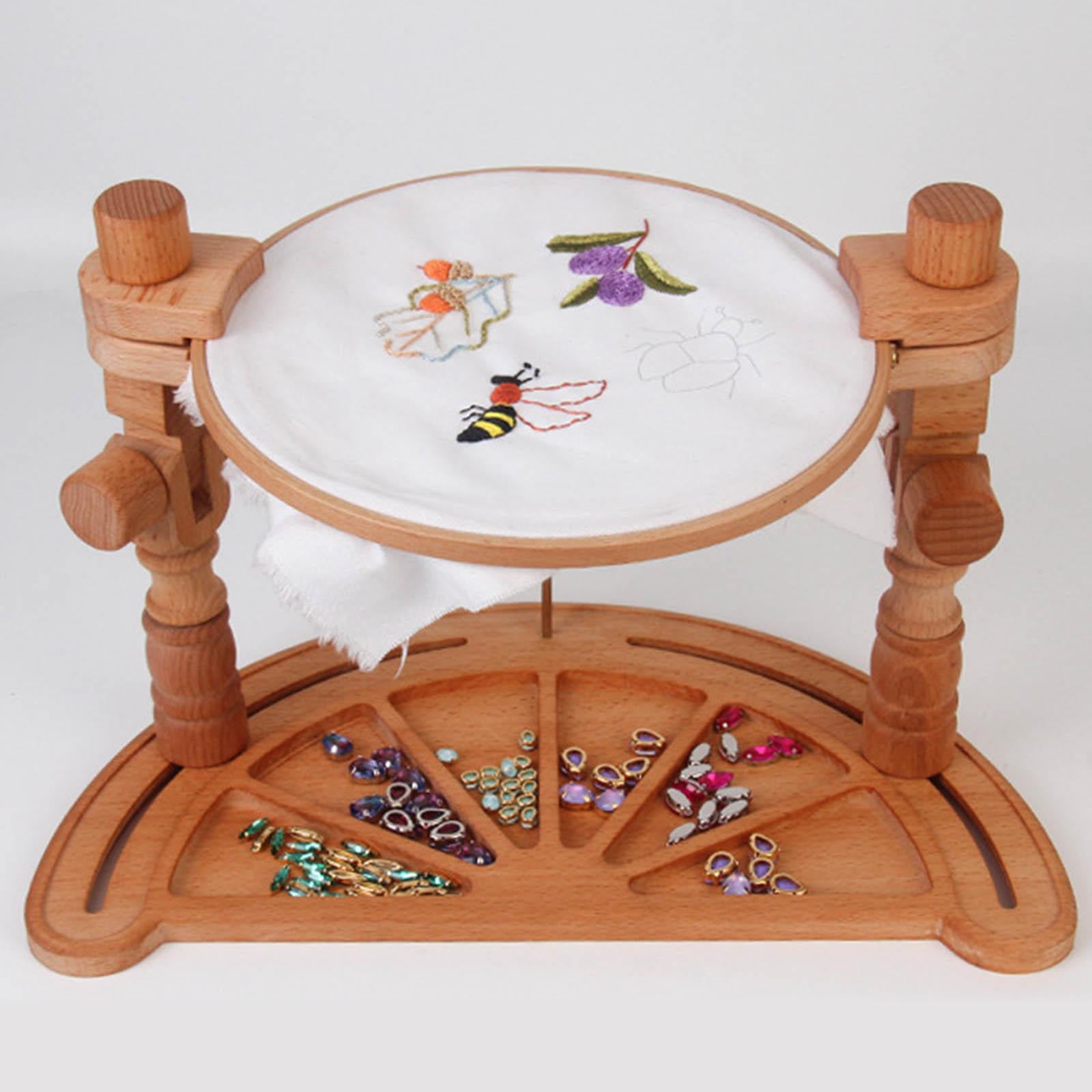 Adjustable Embroidery Hoop Storage Plate Assembly Set Rotating ...