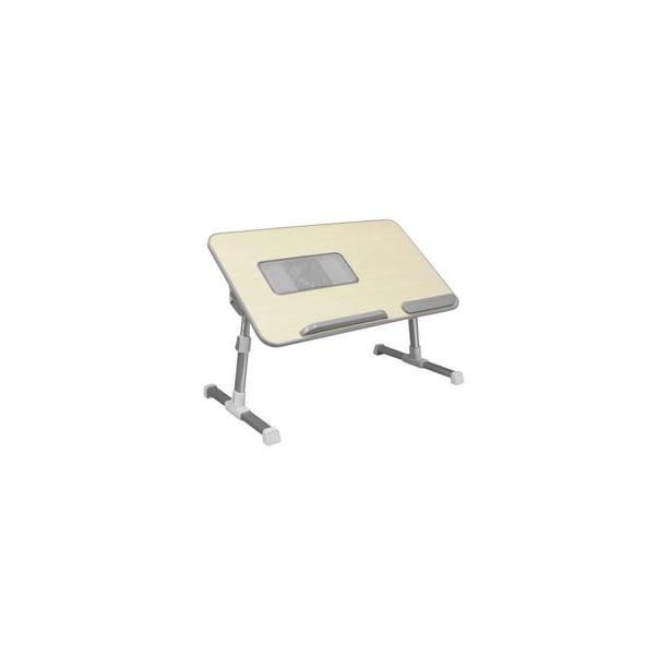 Adjustable Ergonomic Laptop Cooling Table with Fan - Walmart Business ...