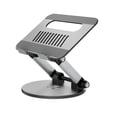 Adjustable Ergonomic Laptop Stand with One-Button Angle Control ...