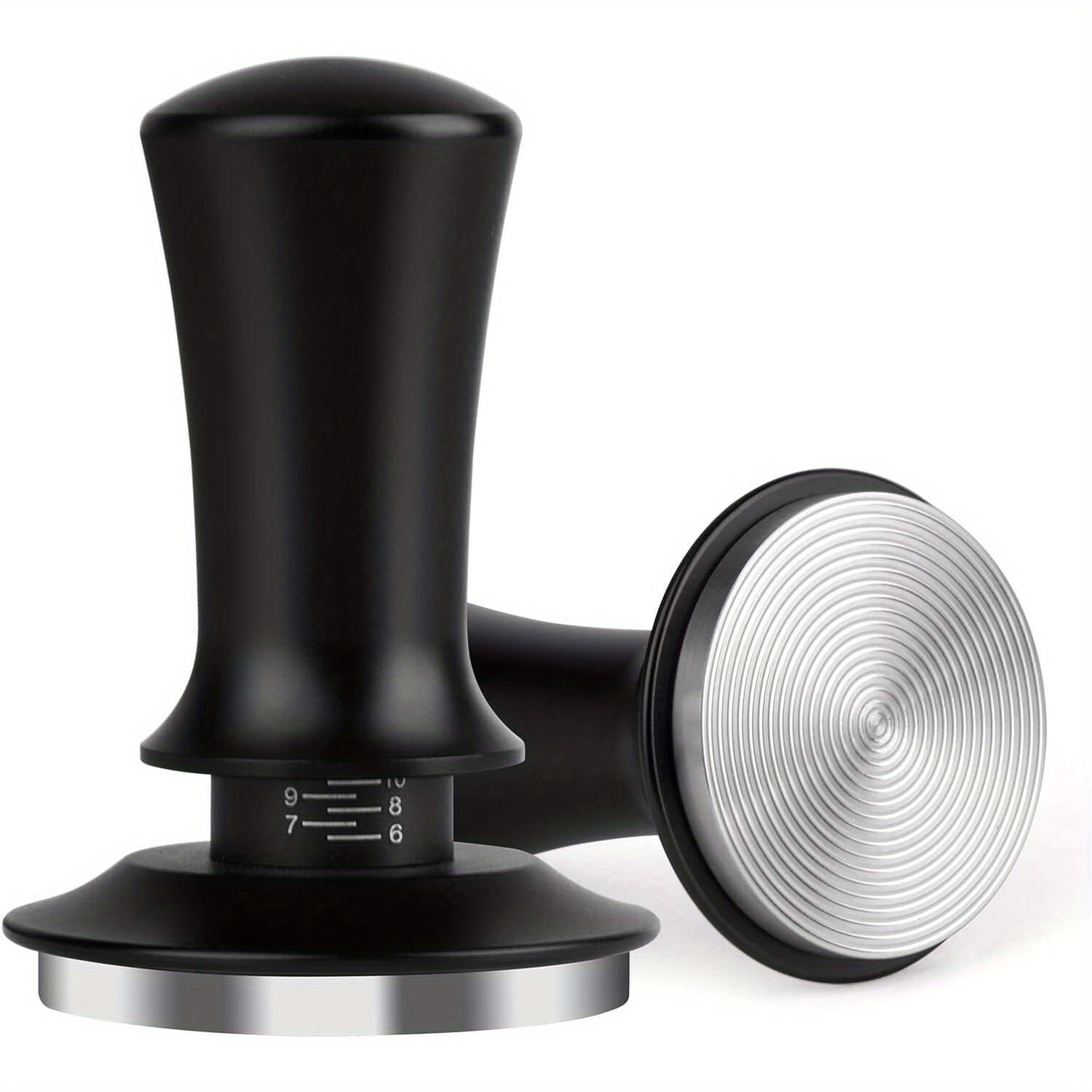 Adjustable Espresso Tamper, 51-58 mm Spring Loaded Coffee Tamper ...
