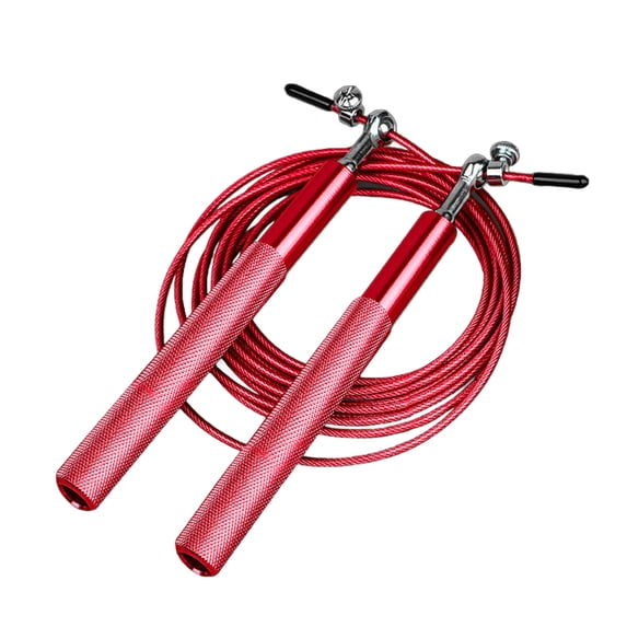 Adjustable Exercise Rope Telescopic Jump Rope 360 Swivels Bearing ...