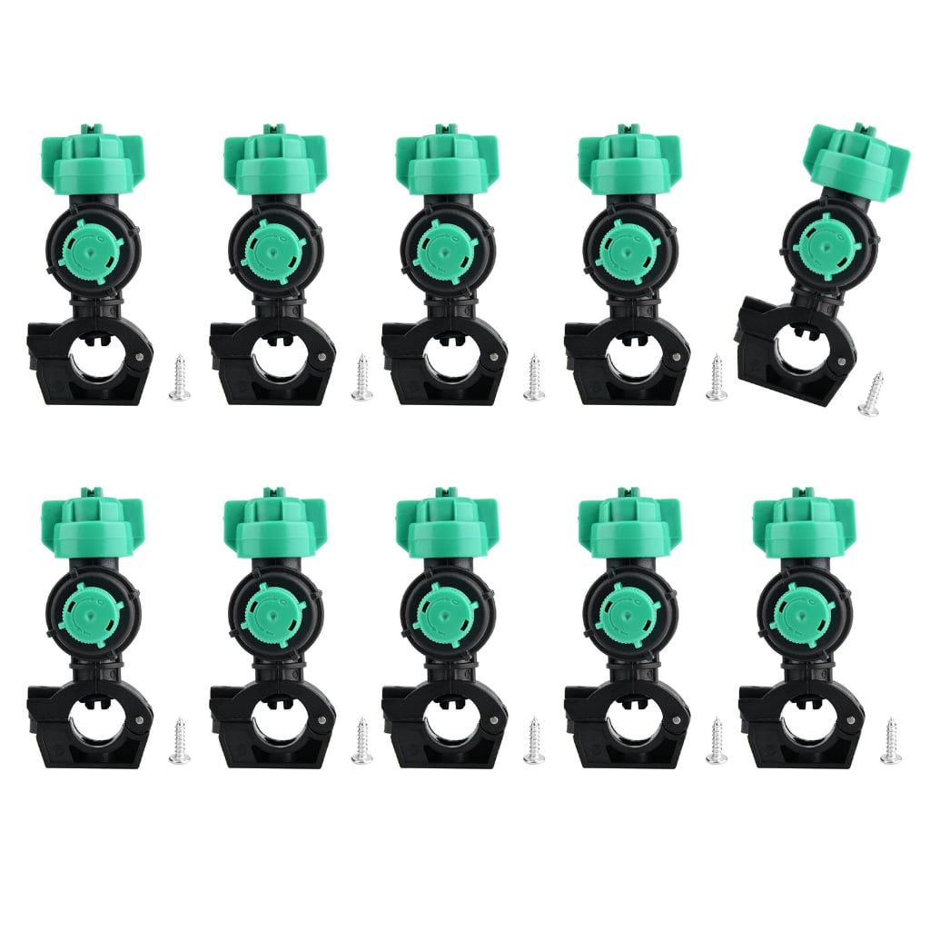 Adjustable External Thread Sprayed Nozzles Fan Shape Anti Drip Design ...