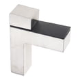 Adjustable F-shaped Glass Shelf Bracket Home Decoration Accessory Wall ...