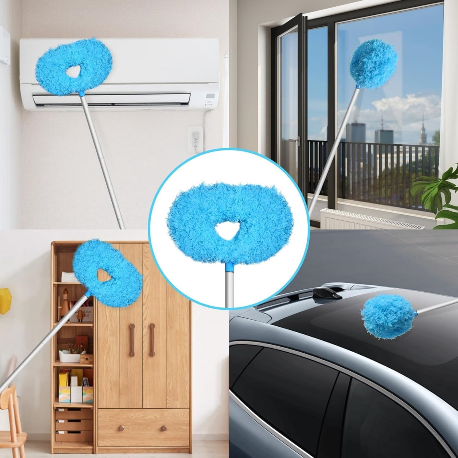 Adjustable Fan Blade Cleaner Duster,Removable Fan Blade Cleaner from 12 ...