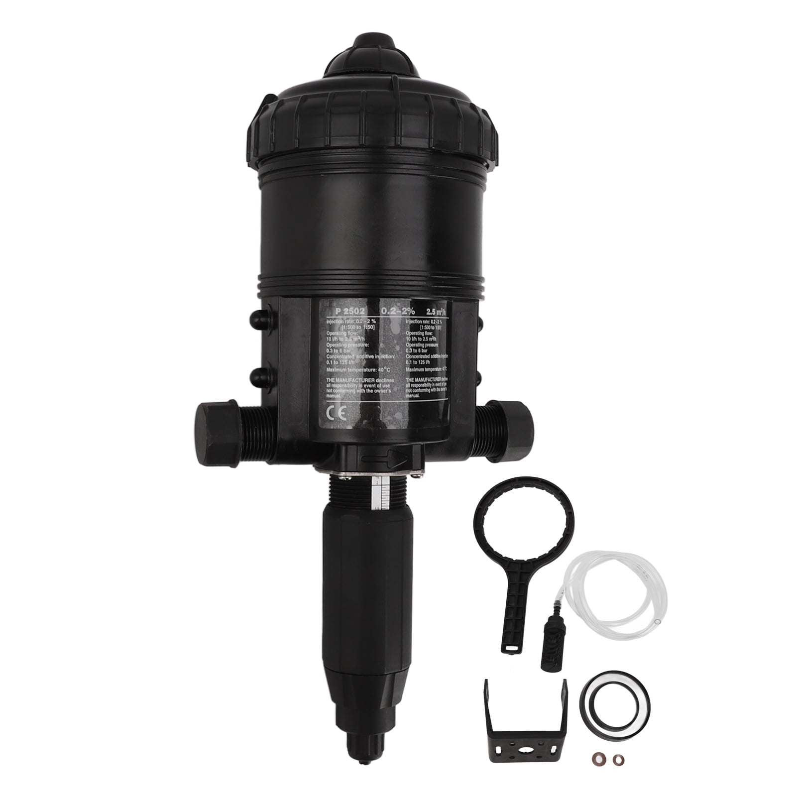 Adjustable Fertilizer Injector G3/4 Male Thread Automatic Water Powered ...
