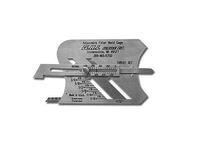 Adjustable Fillet Weld Gauge - Walmart.com