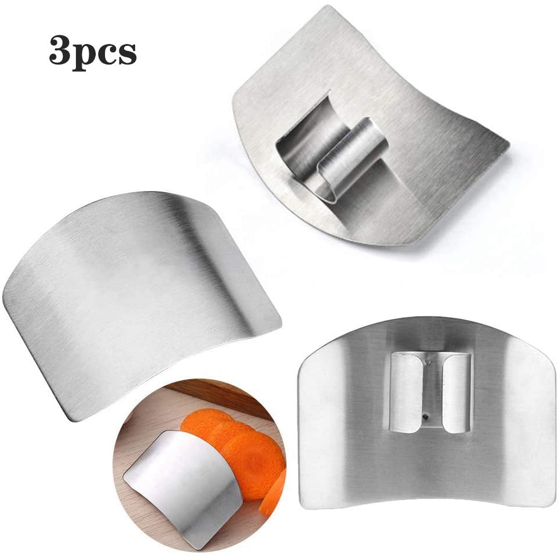 Adjustable Finger Guard Stainless Steel Kitchen Tool for Safe Cutting ...