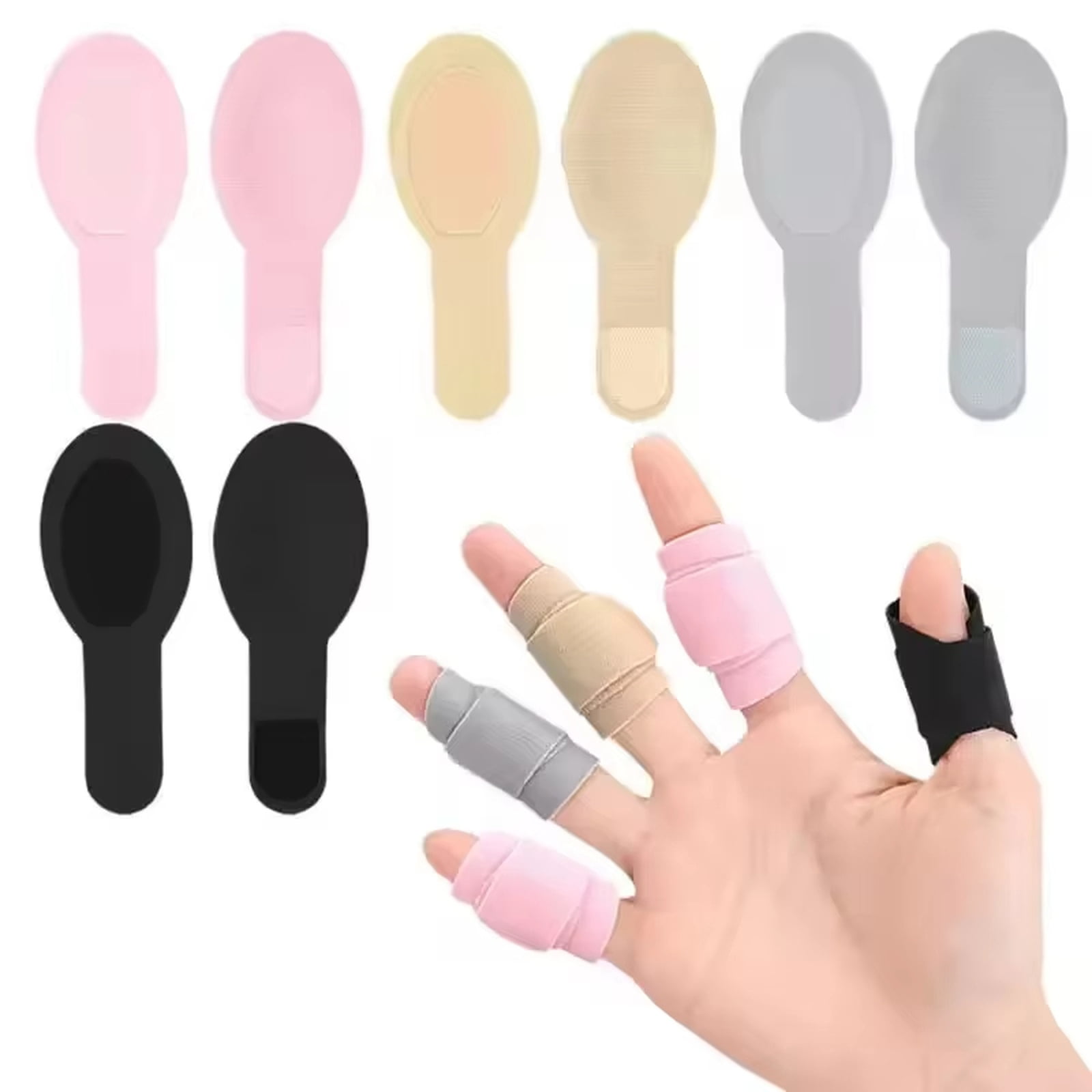 Adjustable Finger Splint Brace for Arthritis Pain Relief, Reusable ...