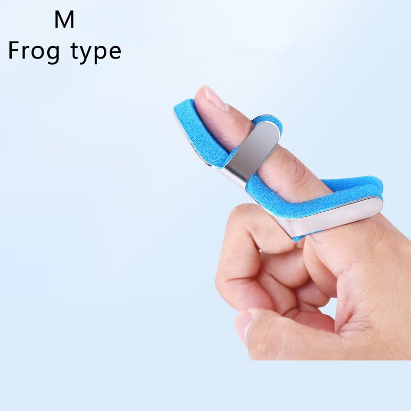 Adjustable Finger Splint Frog Phalanx Corrector Injury Recovery Support ...