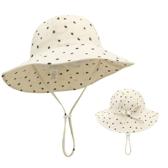 Adjustable Fisherman Sun Hat with UPF 50+ Wide Brim for Toddler Boys ...