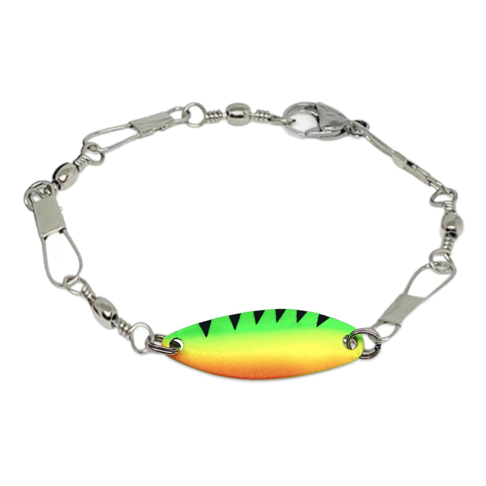 Adjustable Fishing Lure Bracelet for Men Women Sturdy Alloy Handmade ...