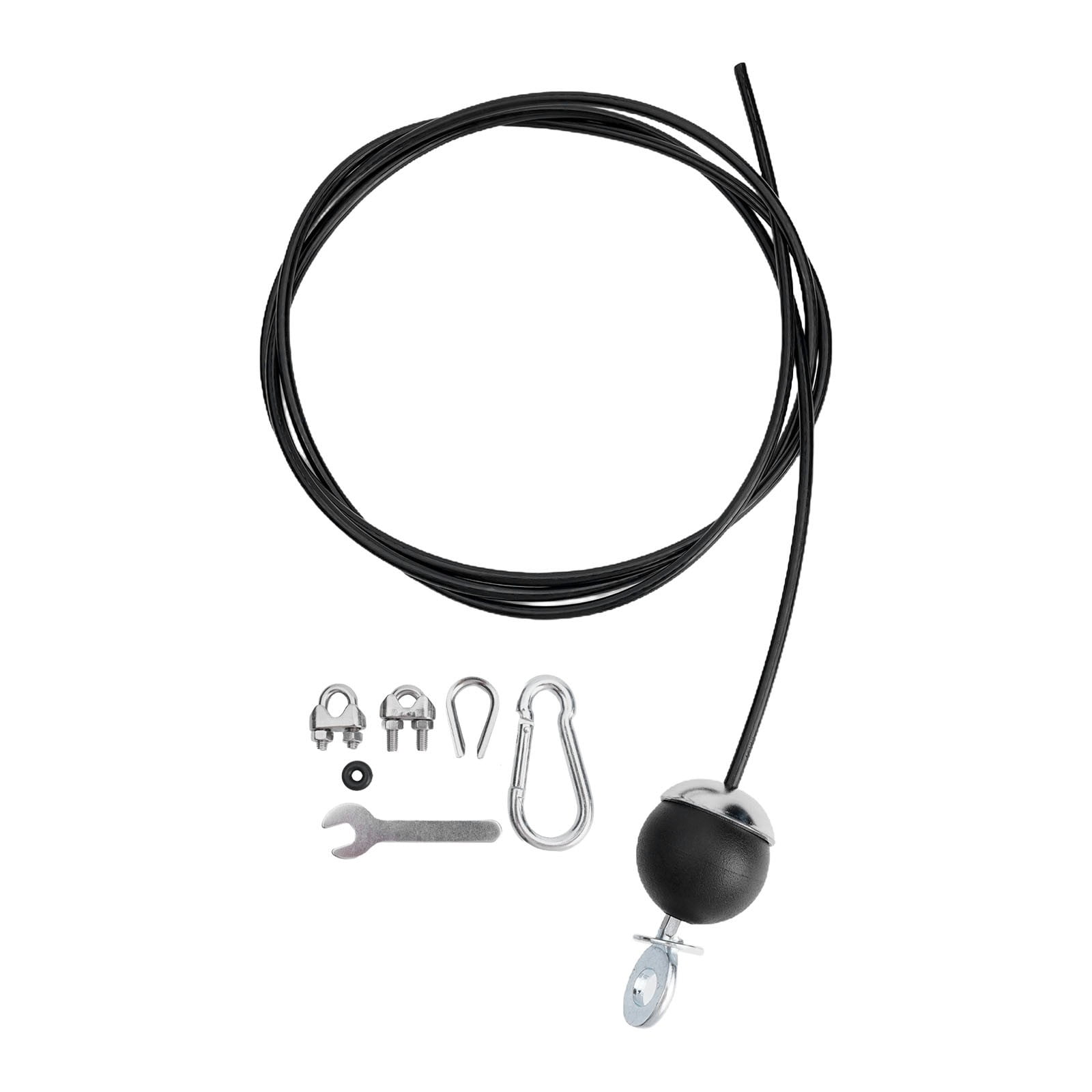 Adjustable Fitness Gym Replacement Cable Heavy Duty Steel Wire Rope For ...