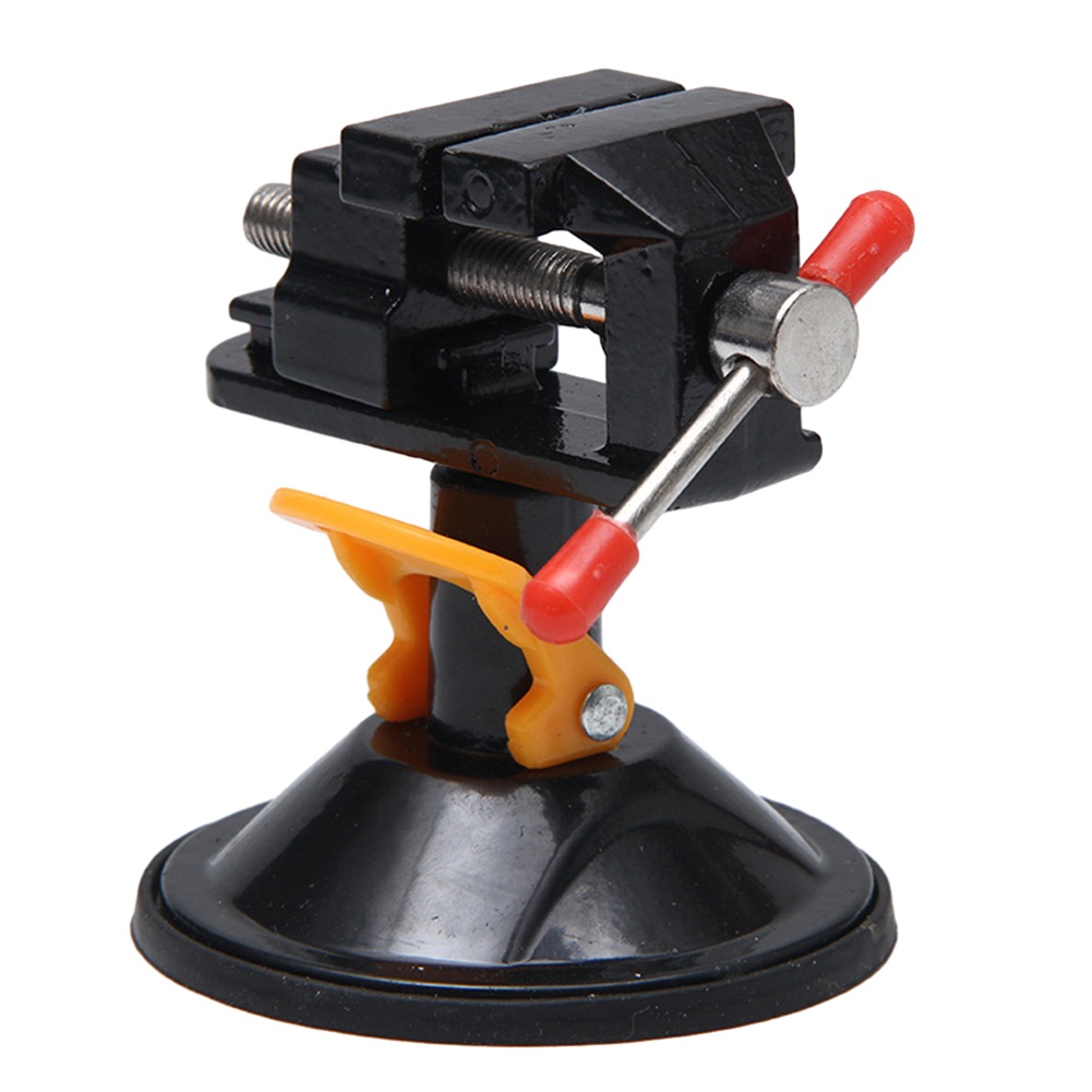 Adjustable Fixed Electric Small Table Bench Vise 360 Rotatable Grinder ...
