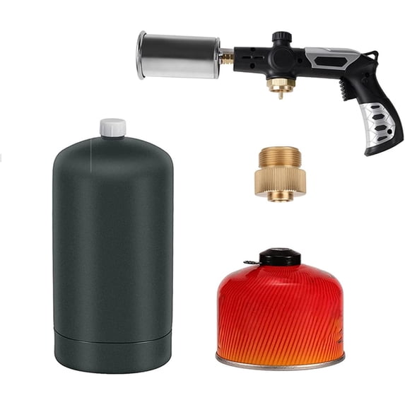 Adjustable Flame Propane Torch for Kitchen Barbecue Camping Weeding ...
