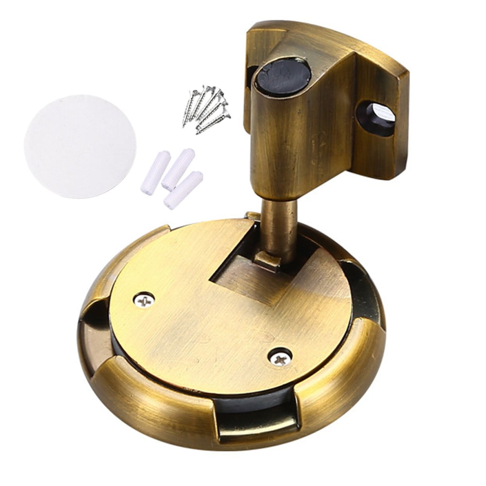 Adjustable Floor Door Stopper No Drilling Required 10-25mm Height Range ...
