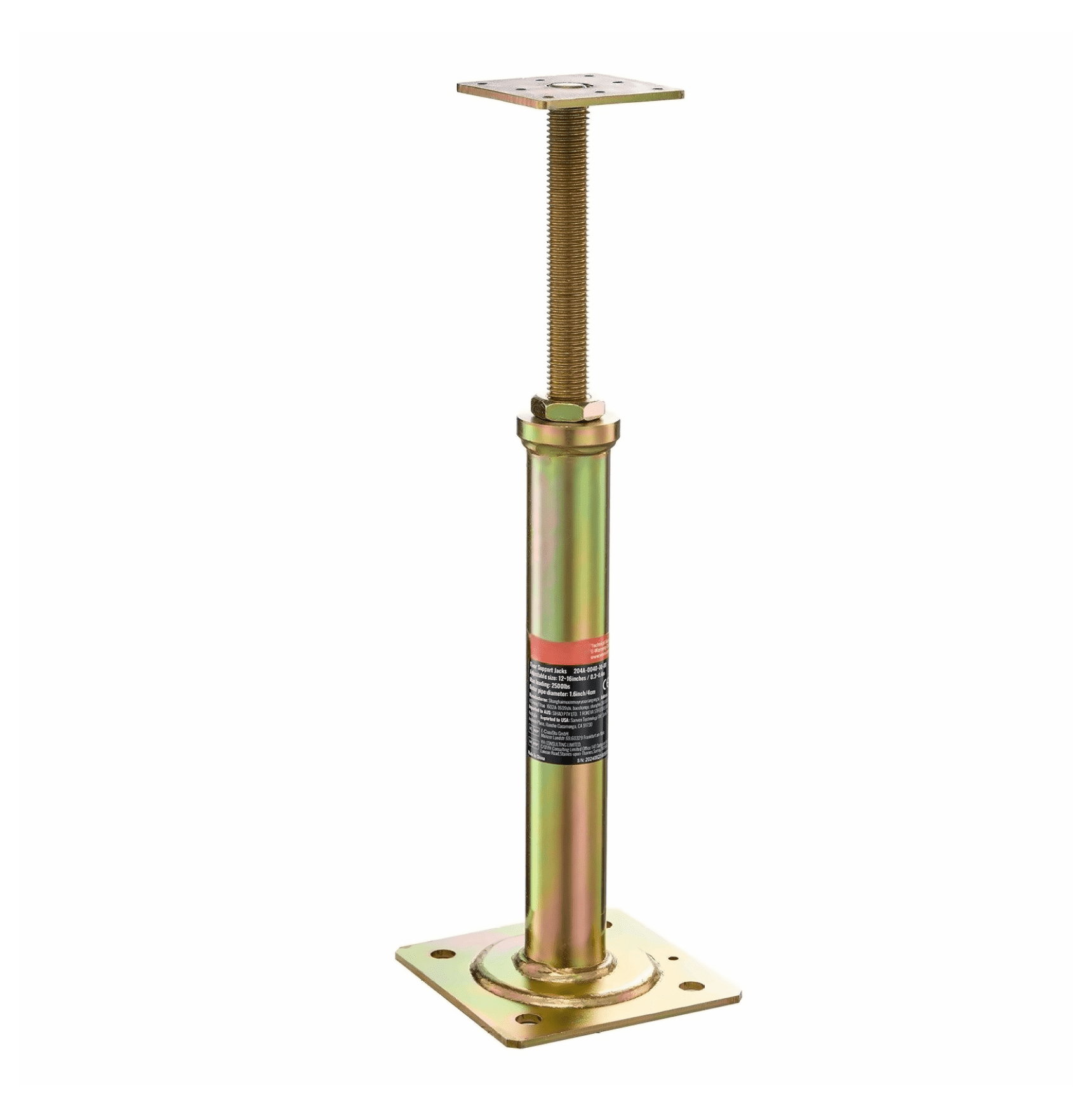 Adjustable Floor Jack 4-Pack 11.6-16 Inch Height - Heavy Duty House ...
