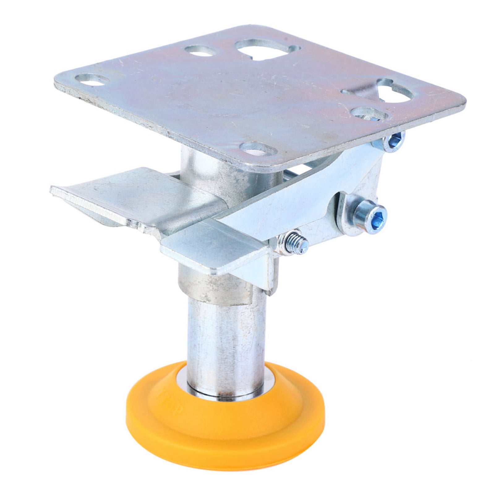 Adjustable Floor Lock for Trolleys Carts, Galvanized Steel, 100kg/220lb ...