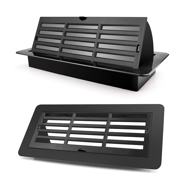 Adjustable Floor Vent Covers 4 x 10 inch, Air Vent Deflectors for Home ...