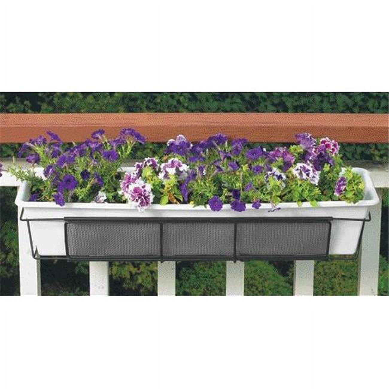 Adjustable Flower Box Holder- Black 24-36 Inch - F-2436-B - Walmart.com