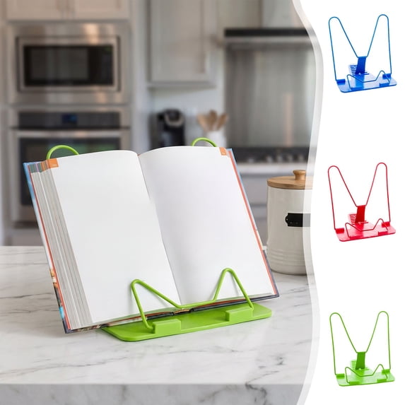 Adjustable Foldable Book Stand, Multi-Angle Support Frame, Portable ...