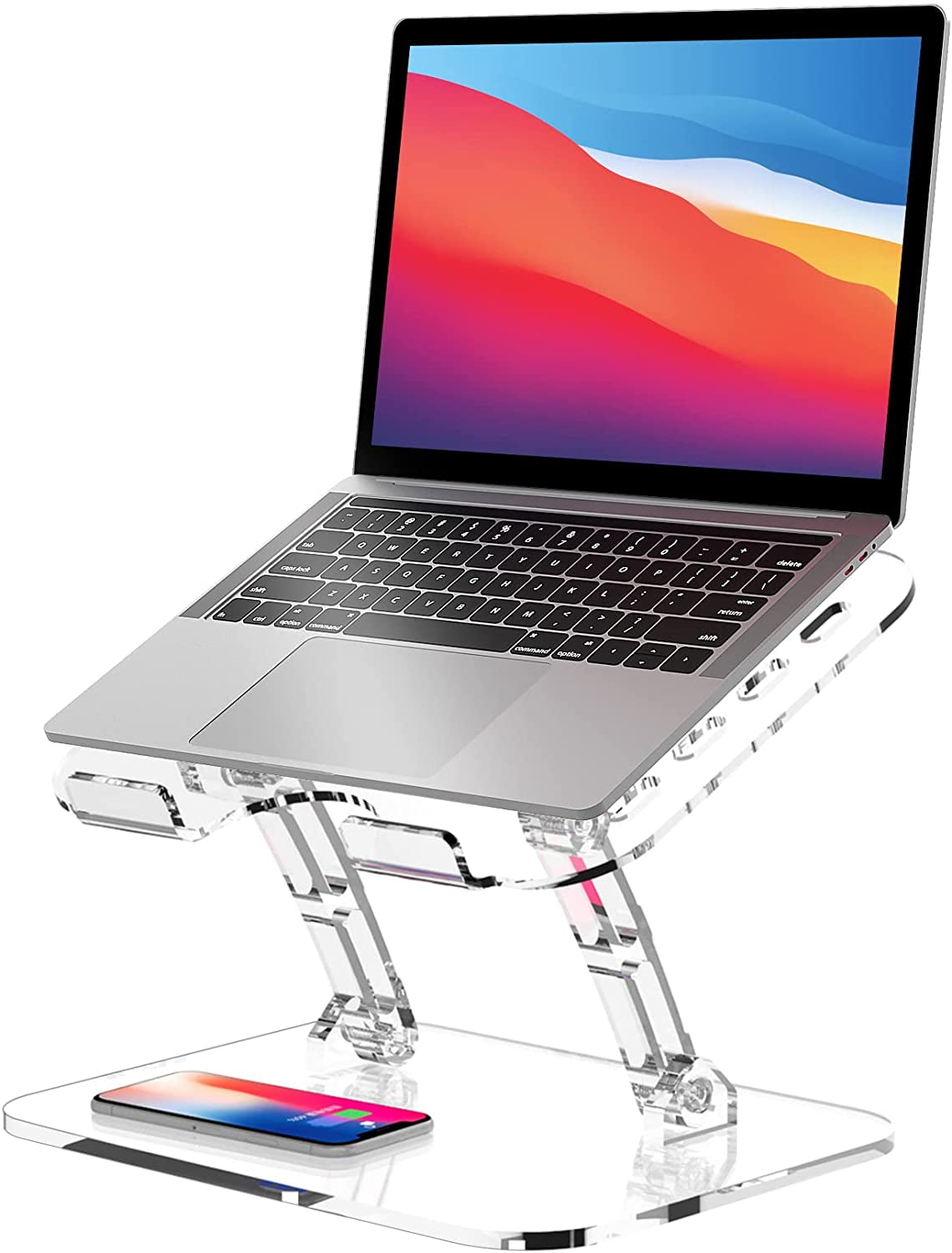 Adjustable Foldable Laptop Stand, Portable Ergonomic Computer Stand for ...