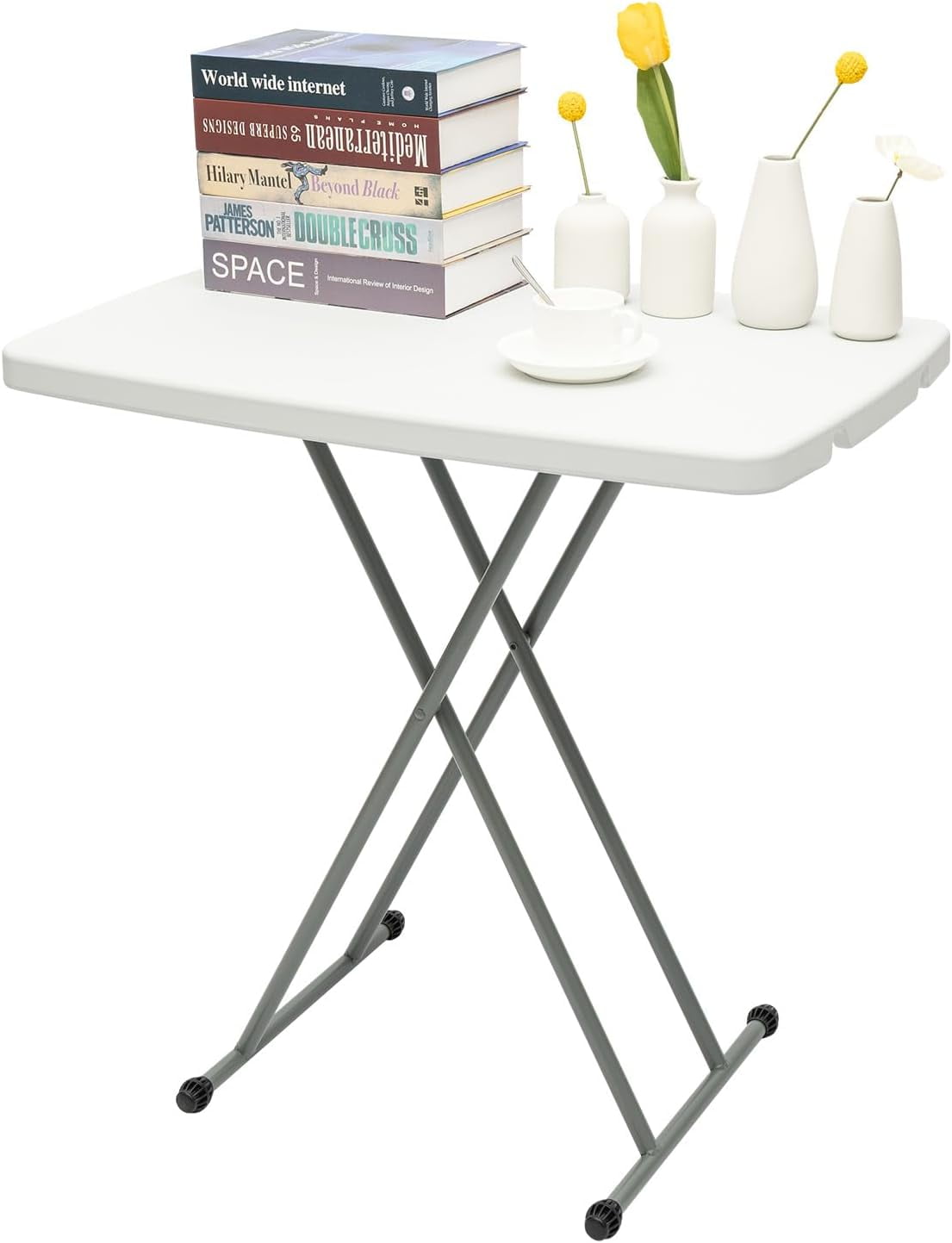 Adjustable Folding Laptop Table TV Tray, Multi-Functional Sturdy ...