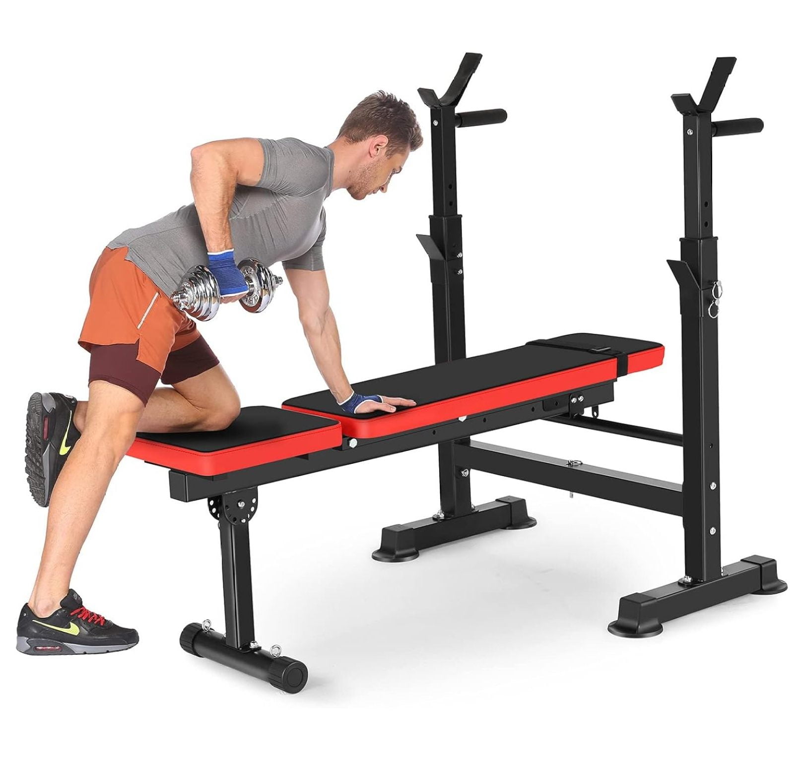 Adjustable Folding Weight ,Strength Training for Full Body Workout ...