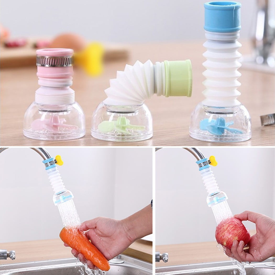 Adjustable For 360° Kitchen Splash-Proof Shower Head Water Filter Tap ...