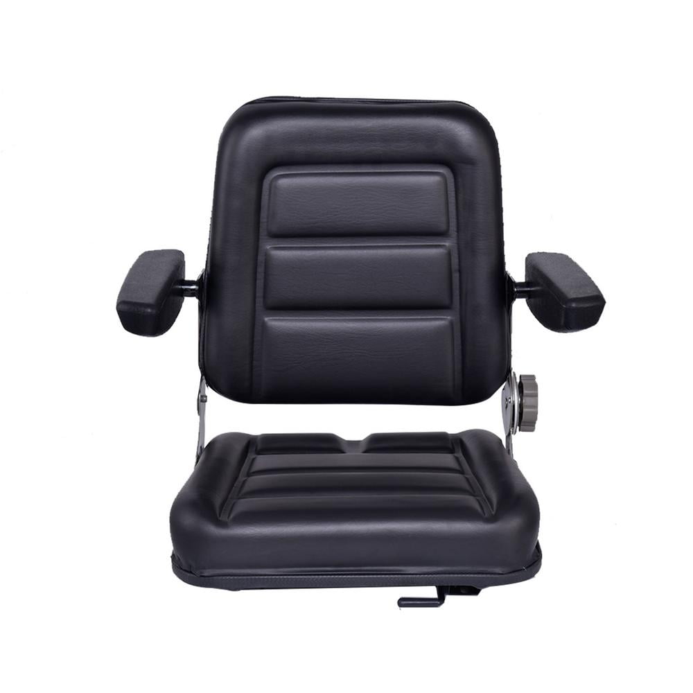 Adjustable Forklift Seat with Armrest, Compact Design, Fits Excavator ...