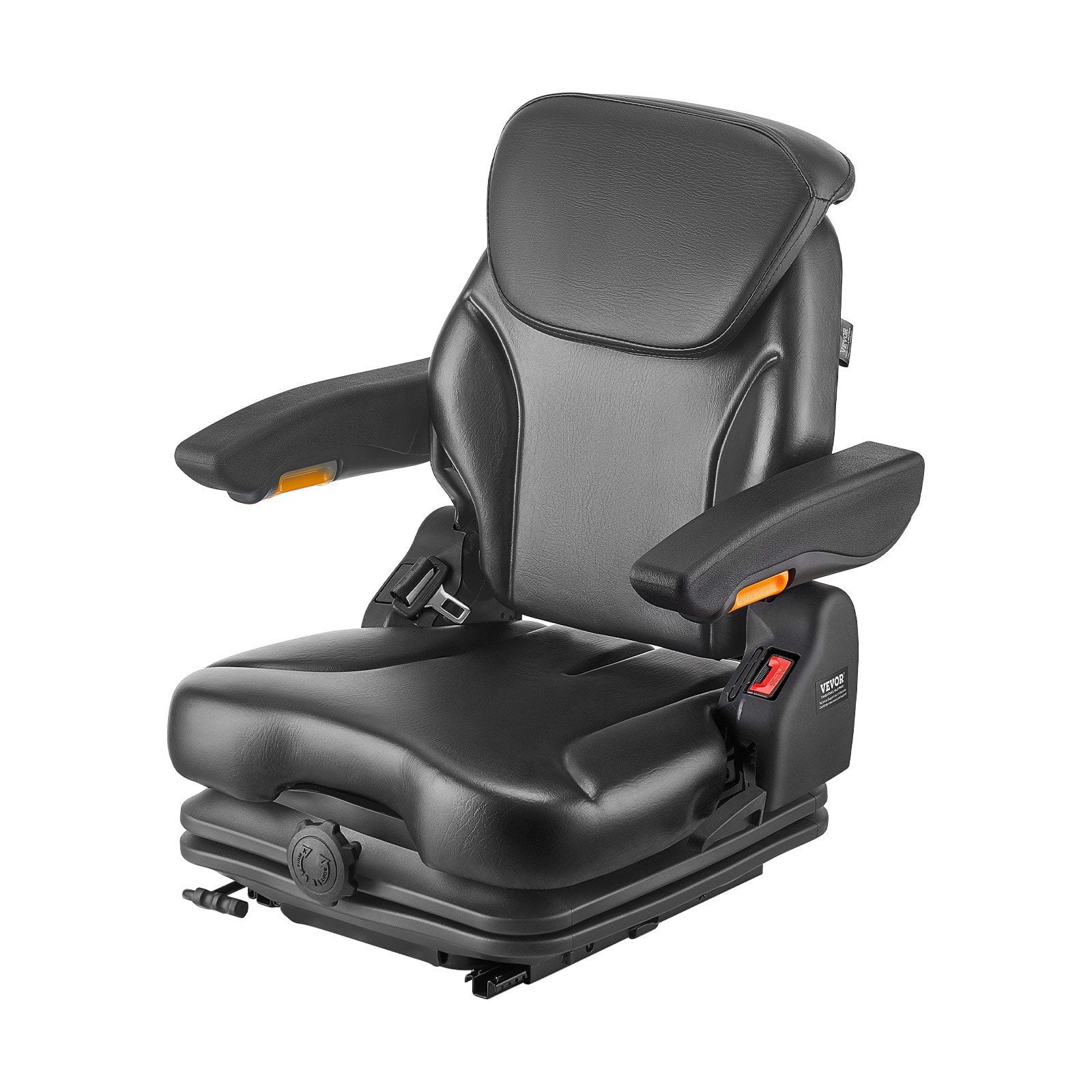 Adjustable Forklift Suspension Seat - Fold Down Tractor Seat with ...