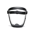 Adjustable Full Face Protective Shield - Transparent Safety Visor with ...