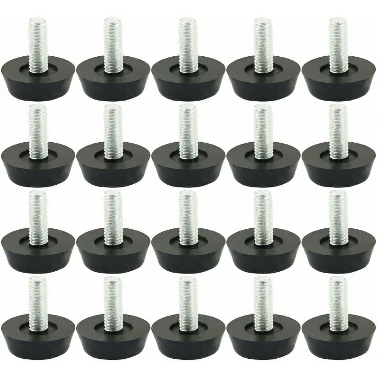 Adjustable Furniture Feet for Indoor Outdoor Use, Screw On Leveling ...