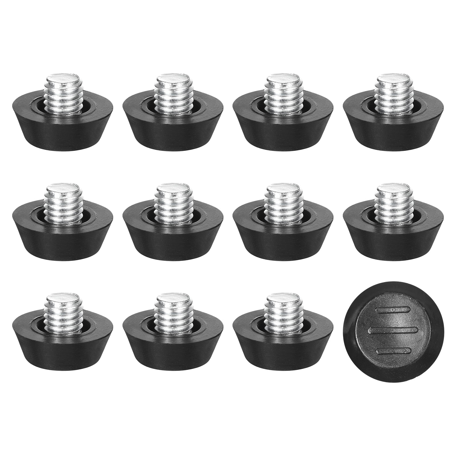 Adjustable Furniture Levelers, 12Pack M8x6mm Furniture Leveling Leg ...