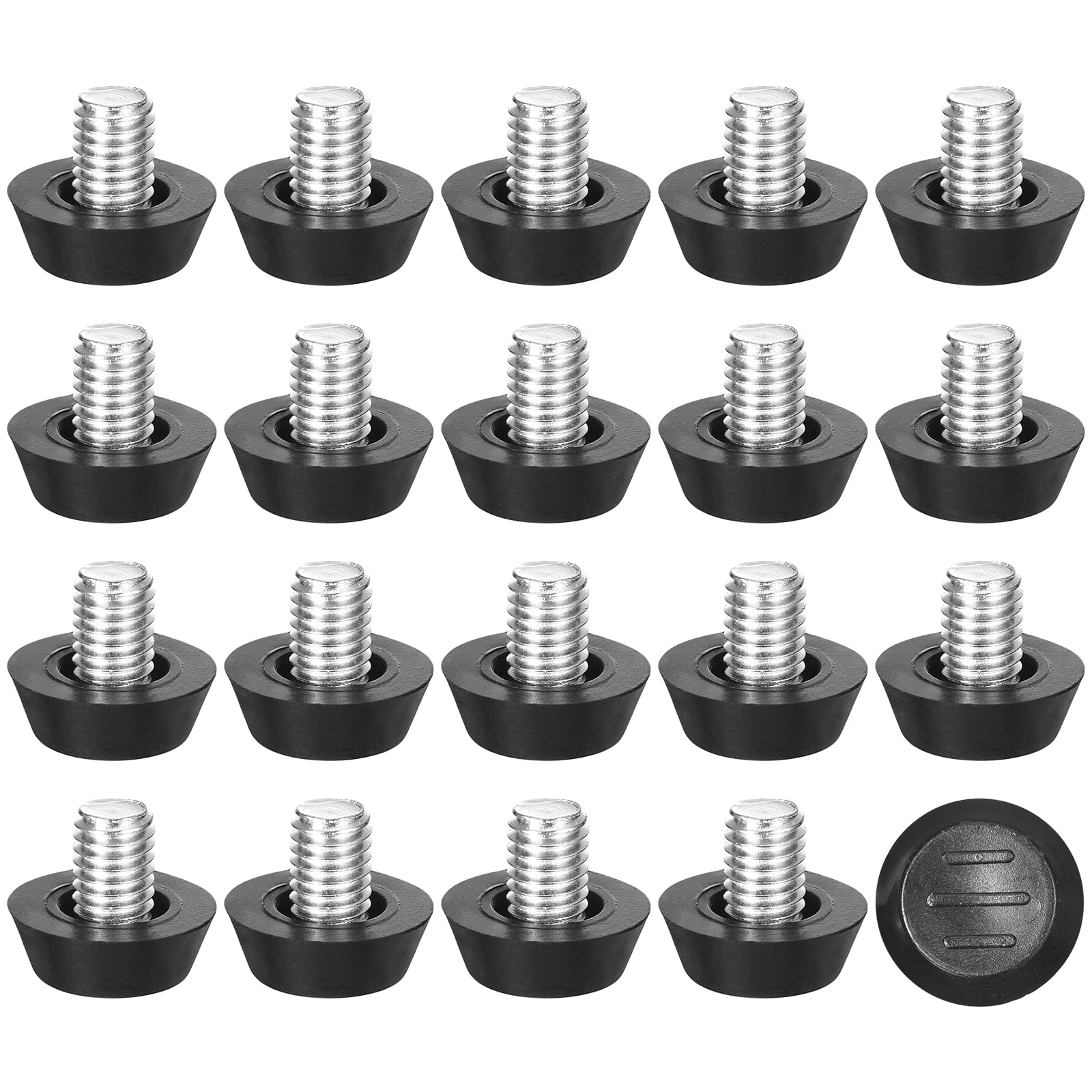 Adjustable Furniture Levelers, 20Pack M8x10mm Furniture Leveling Leg ...