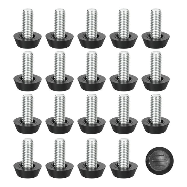 Adjustable Furniture Levelers, 20Pack M8x20mm Furniture Leveling Leg ...