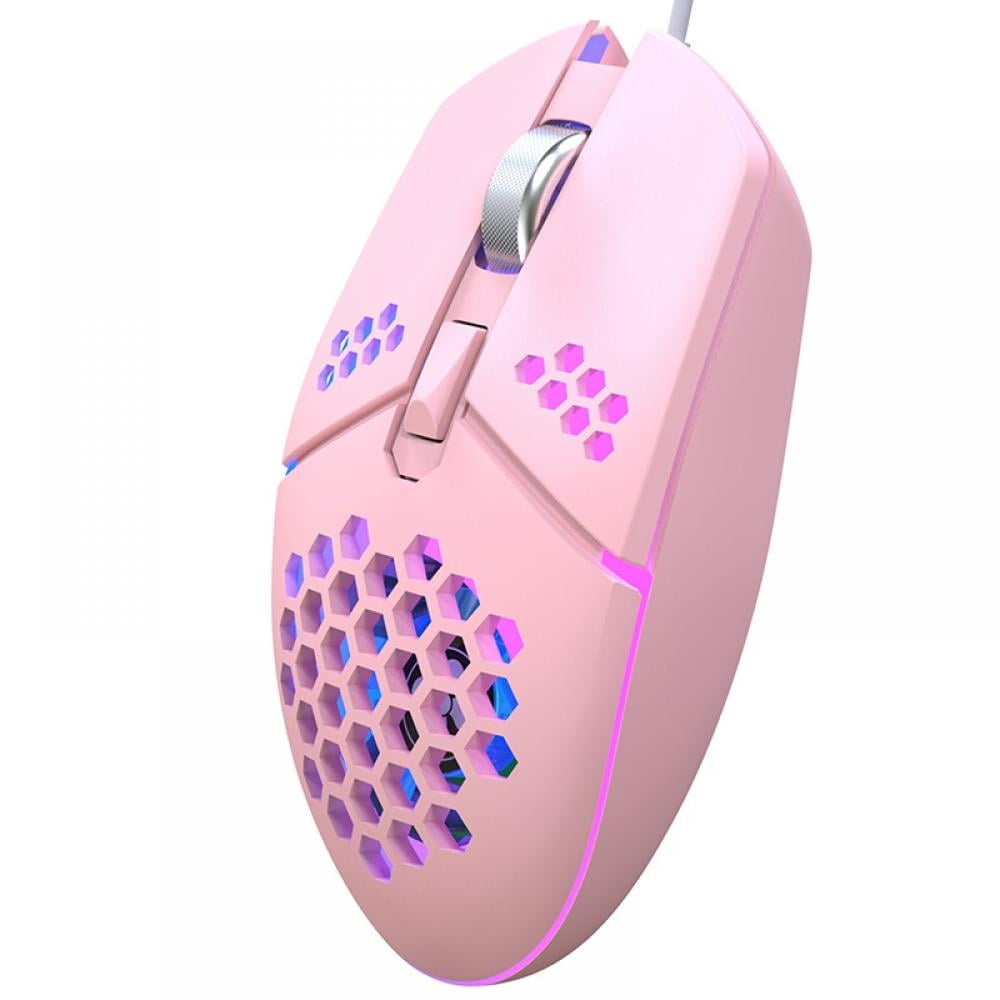 Adjustable Gaming Mouse with RGB Luminous, USB Wired 8000dpi Mice with ...