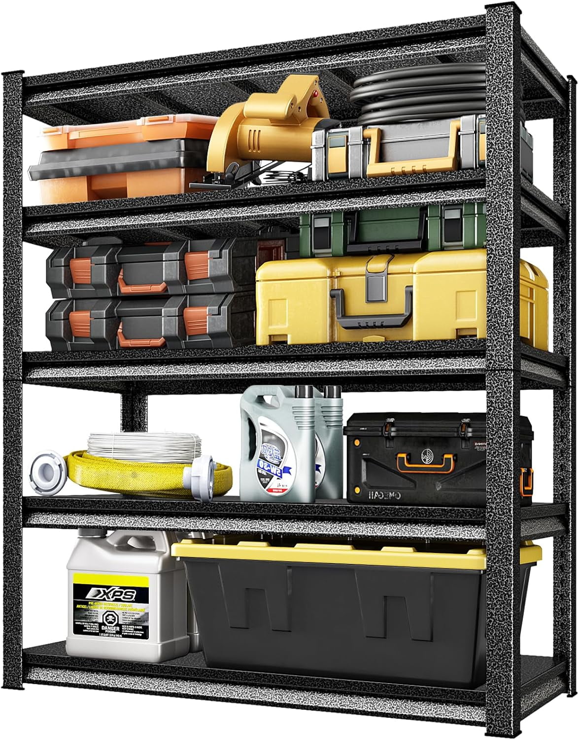 Adjustable Garage Shelving Heavy Duty 3000LBS Loads, 48”W Large ...