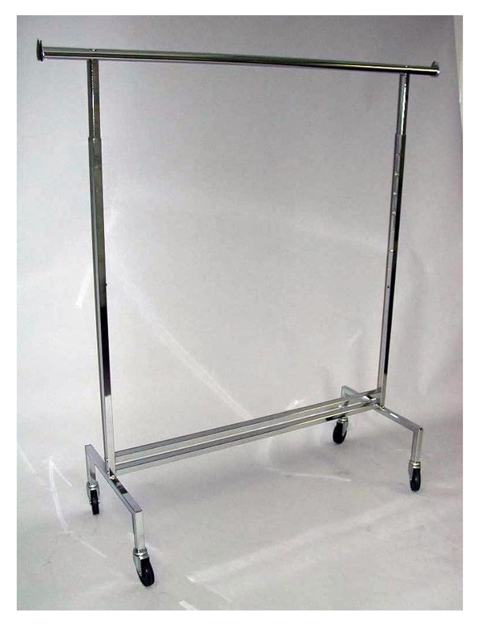 Adjustable Garment Rack - Heavy Duty Rolling Clothes Rack for Retail ...