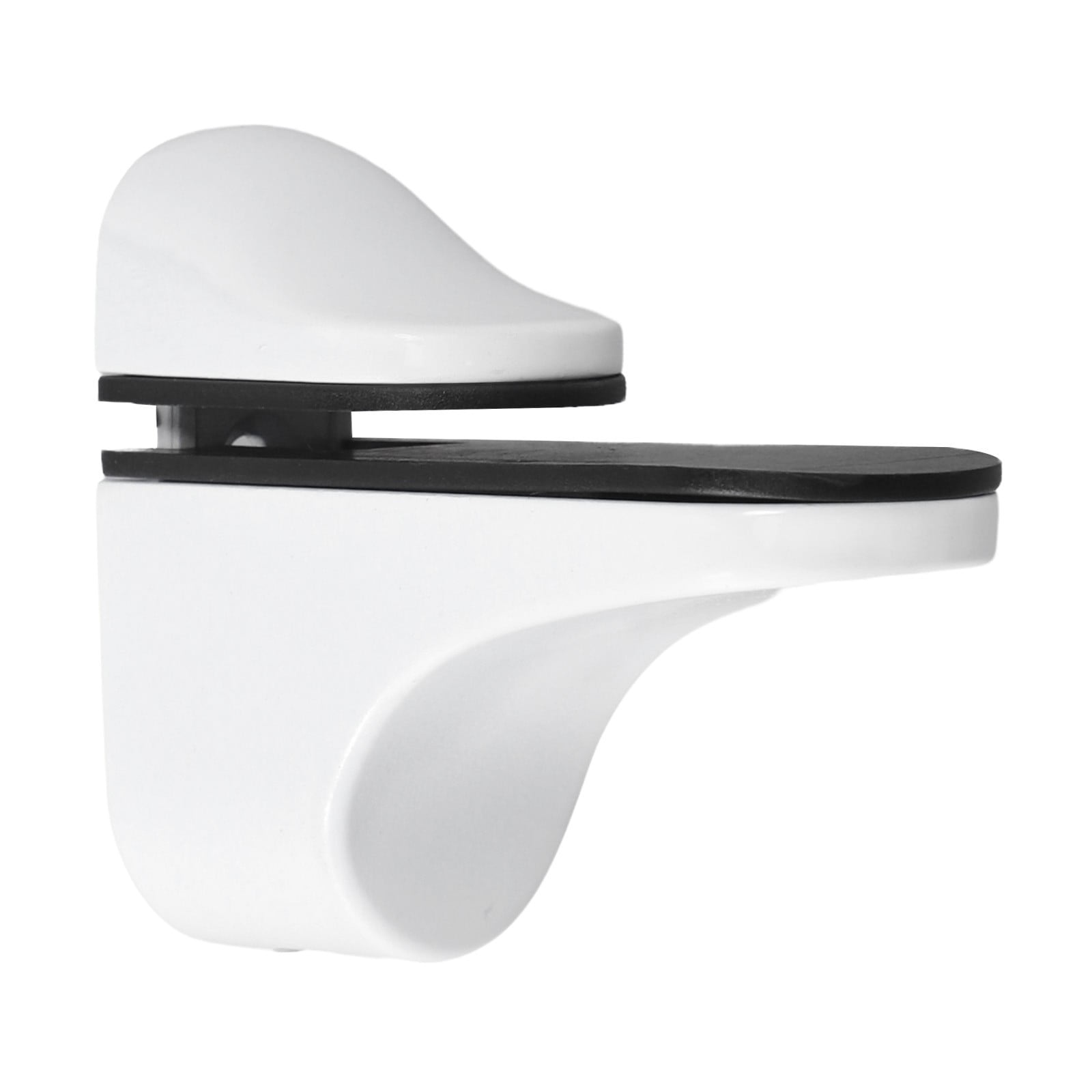 Adjustable Glass Shelf Holder Clamps Bathroom Support Brackets Shelves ...