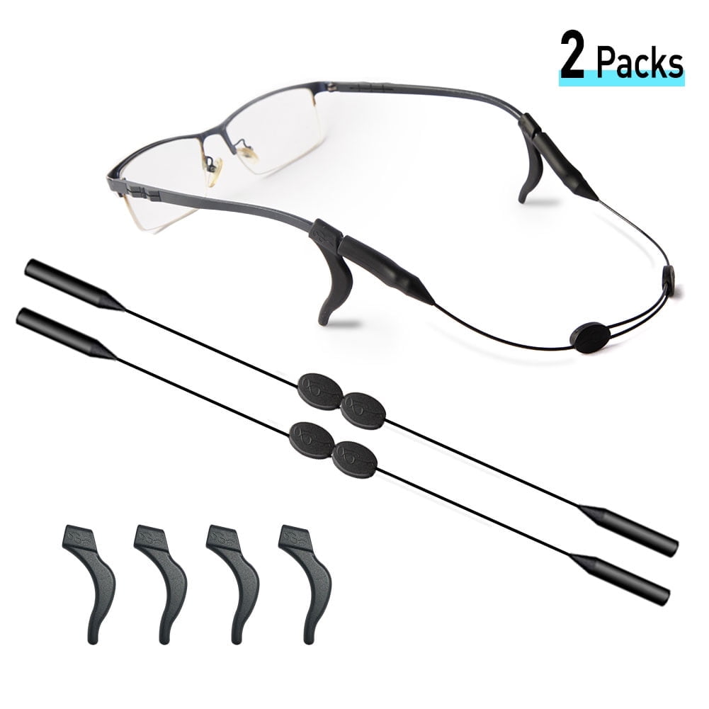 Adjustable Glasses Strap,No Tail Anti-Slip Sports Sunglasses Eyeglasses ...
