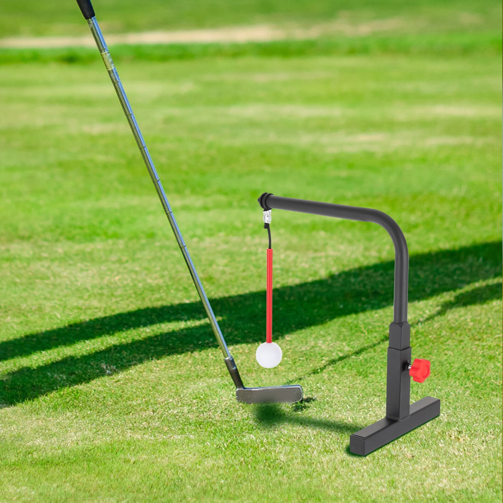 Adjustable Golf Swing Trainer Aid Training Golf Practice Swing Groover ...